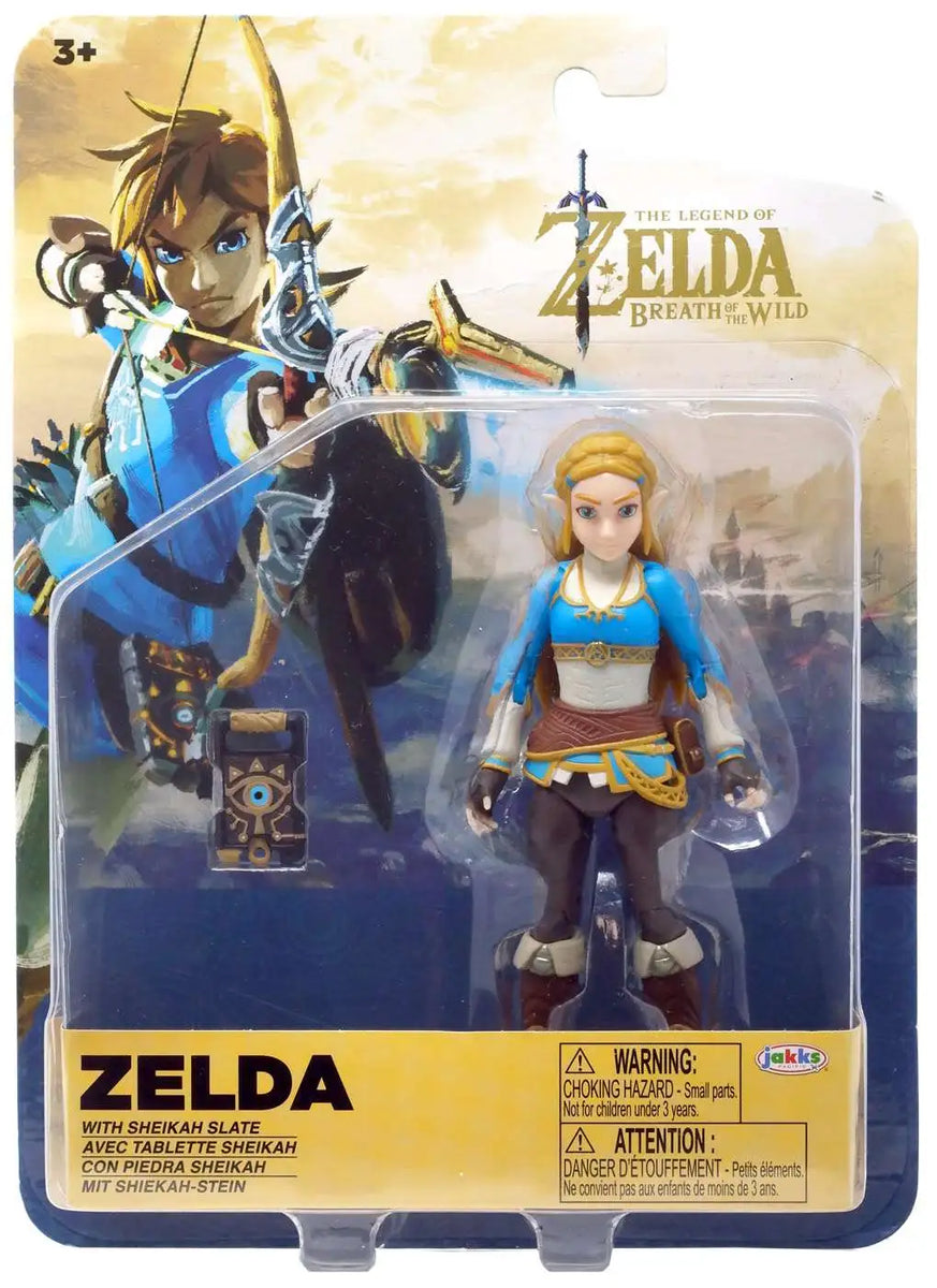 The Legend of Zelda Breath of the Wild Zelda Action Figure [with Sheik ...
