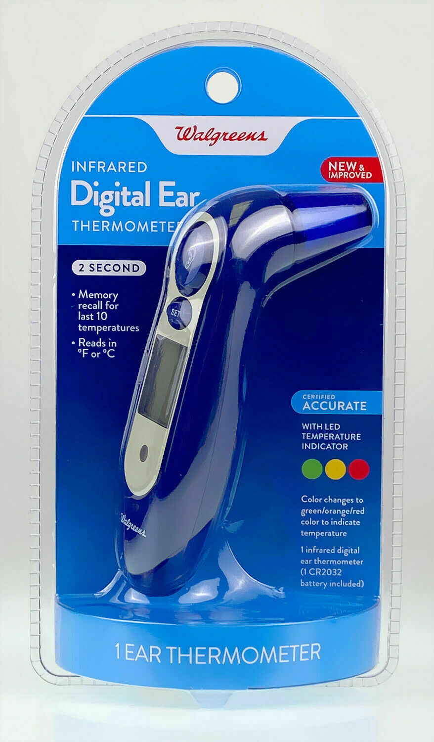 Walgreens Infrared Instant Ear Digital Thermometer – AceBeach
